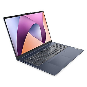 Lenovo IdeaPad Slim 5 16" WUXGA (1920 X 1200) IPS Touch Laptop, AMD Ryzen 7 7730U (8 Core) 2 GHz, 16GB RAM, 512GB PCIe SSD, Backlit Keyboard, Fingerprint Reader, Windows 11, Abyss Blue, EAT Cloth