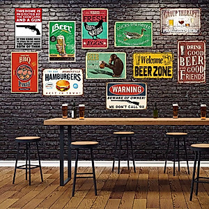 Mocozim Rustic Retro Metal Tin Sign Herbology Poster Plant Magic Home Decor Wall Art Decor Tin Sign for Living Room,Kitchen,Bedroom Gift 8X12Inch