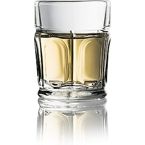 La Rochere Set of 4, 2 oz Barware, Shot Glasses, Drinkware Set, 4 Count (Pack of 1), Clear