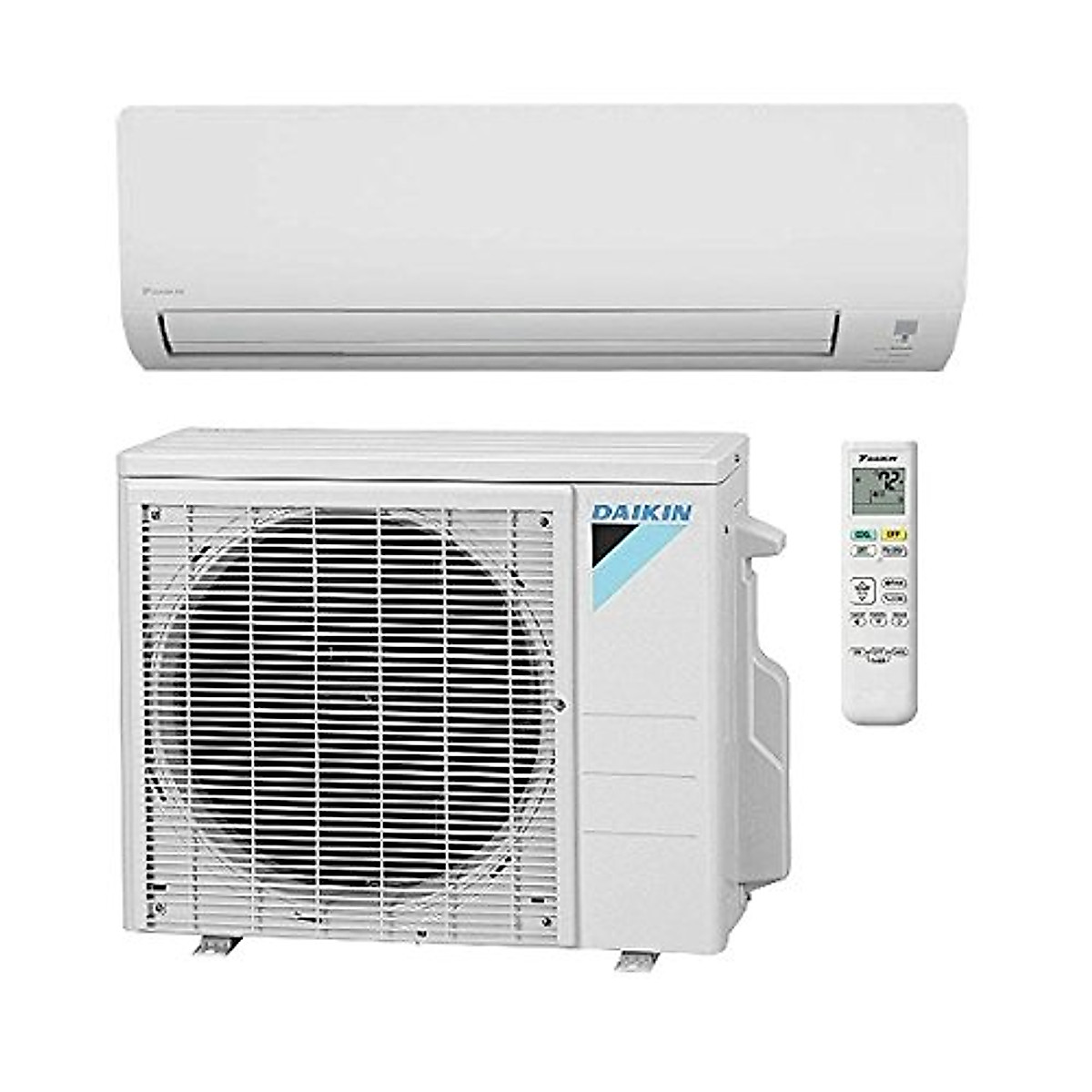 DAIKIN 15,000 Btu 24.2 Seer Single Zone Ductless Mini Split Heat Pump System (AC and Heat)