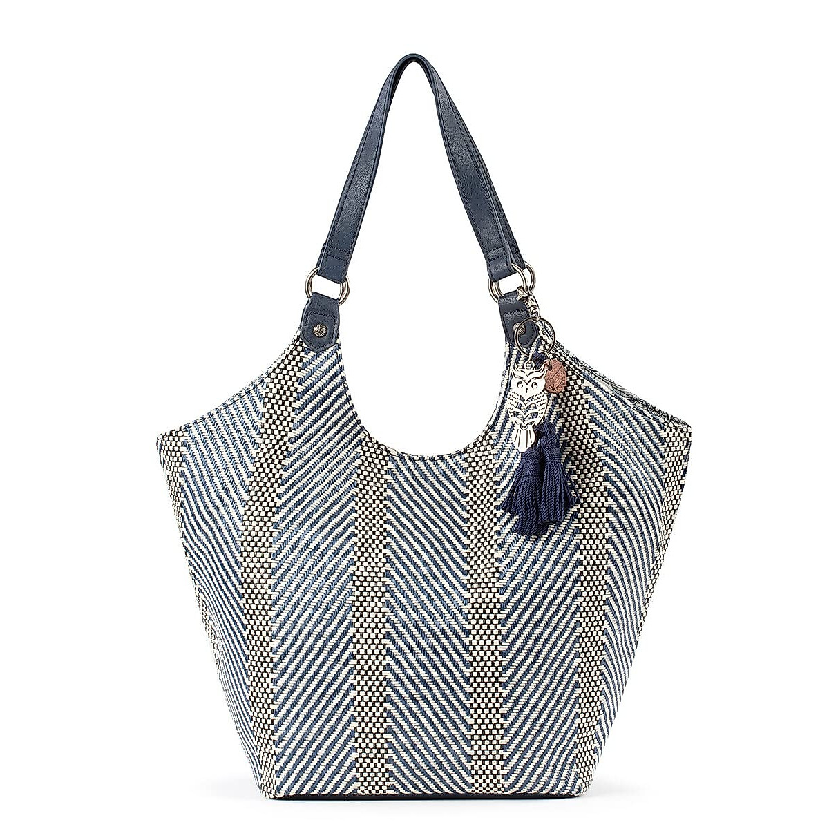Sakroots Roma Shopper, Navy Spirit Desert Woven