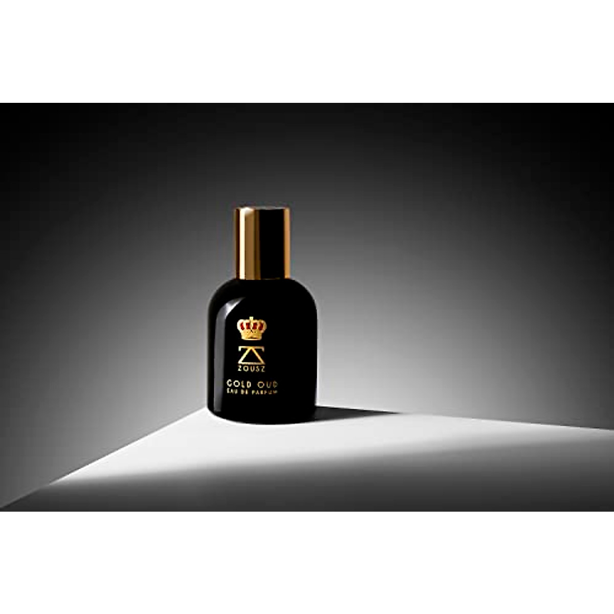 ZOUSZ Gold Oud Eau De Parfum - Earthy Oud Perfume with Raspberry, Cinnamon and Soft Musk - A Hypnotic Rich Scent 50mL