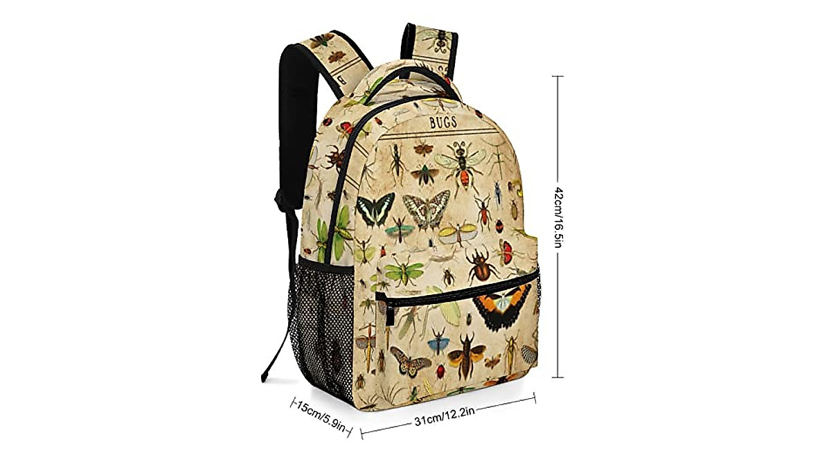 Stylish Xvx-Boom Vintage Bugs Backpack for Travel & School