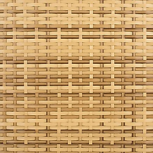 SAFAVIEH Outdoor Collection Carew Natural/White Cushion 3-Piece Chaise Lounge Chair Set with Table (PAT7720D)