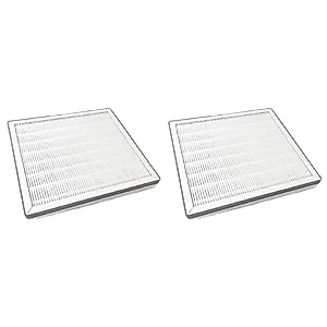 Nispira PEAIRPLG High Efficiency 3-in-1 True HEPA Replacement Carbon Compatible with Pure Enrichment Purezone Air Purifier 2 Filters