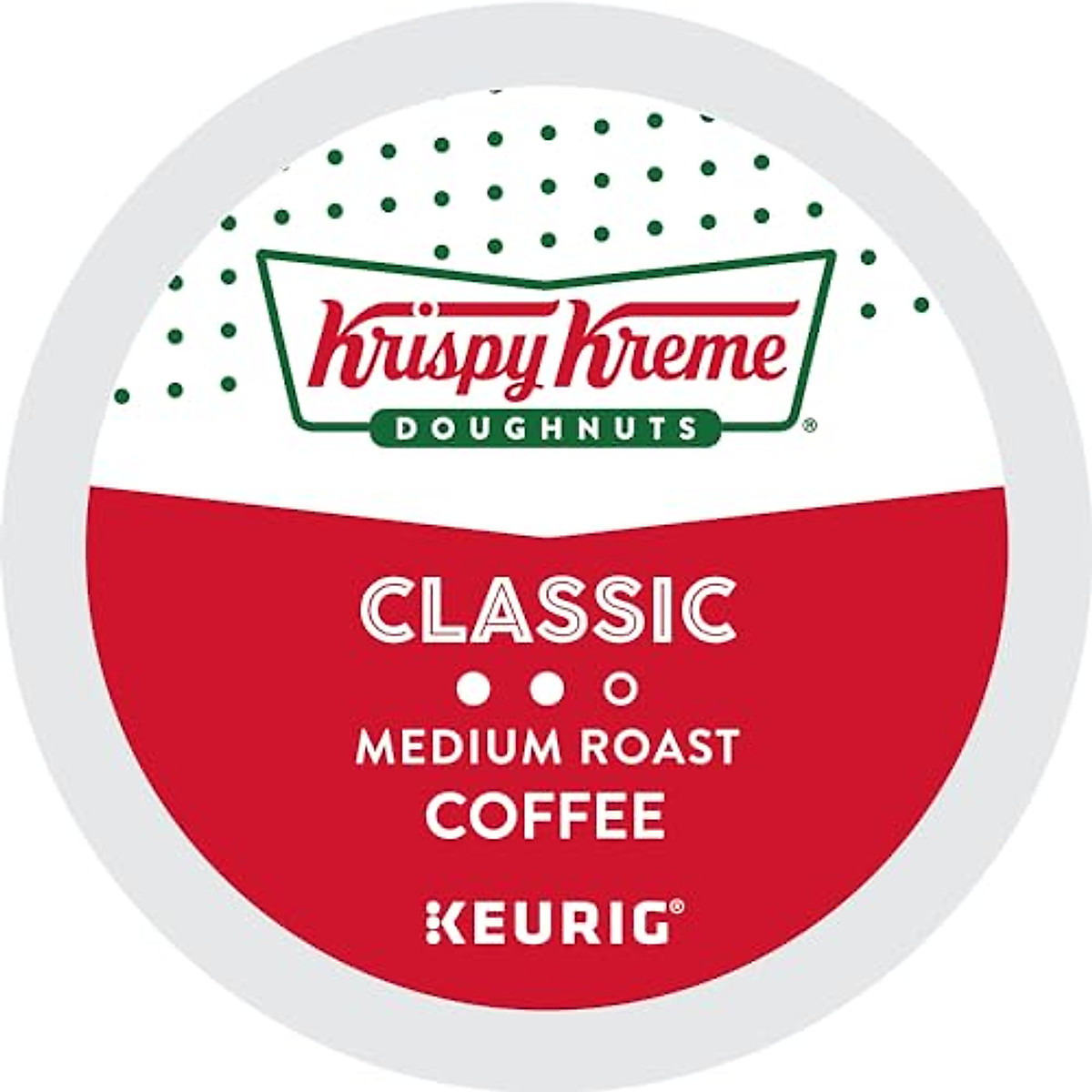 Krispy Kreme Doughnuts Classic, Keurig Single Serve K-Cup Pods, Medium Roast Coffee 48 Count