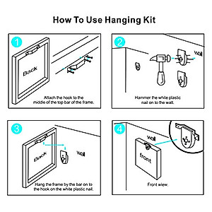 HIWORD Custom Canvas Prints with Your Photos for Pet/Animal, Personalized Canvas Pictures for Wall to Print Framed 6" W x 8" H