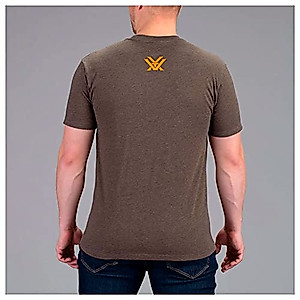 Vortex Optics Shield T-Shirts (Brown Heather, Medium)