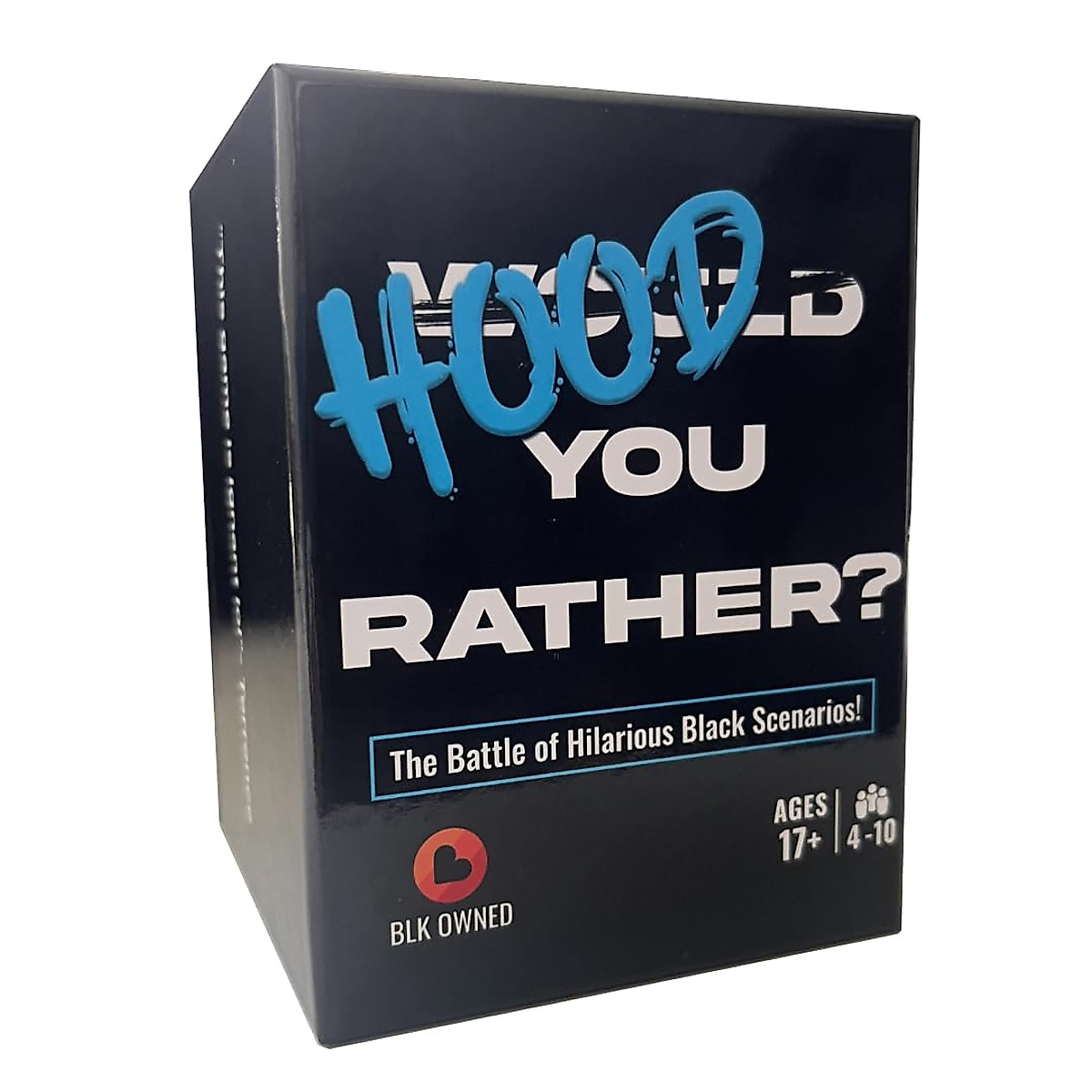 Doin' The Most - Hood You Rather: Urban Black Culture Party. Games for Adults with an Unforgettable Hood Spin on Fun Card Game for Game Night. 200 Mind-Blowing Cards. Ages 17+