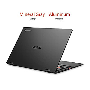 ASUS Chromebook Flip CM5, 15.6" Touchscreen Full HD NanoEdge Display, AMD Ryzen 3 3250C Processor, 64GB eMMC, 4GB RAM, Backlit Keyboard, Wi-Fi 5, Chrome OS, Aluminum, Mineral Gray, CM5500FDA-DN344T