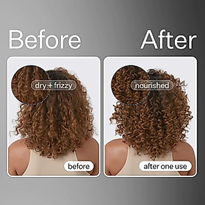 Act+Acre Restorative Conditioning Hair Mask - Cold Processed Hair Treatment for Hydrating Dry and Damaged Hair - Moisturizing Silicone Free Hair Masks (4 Fluid Ounces)