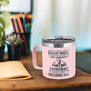 Gifts for Mom - Birthday Gifts For Mom, Mom Birthday Gifts Ideas - Gifts for Mom from Daughter Son Husband - Mom Gifts - Christmas Gifts for Mom - Mother Gifts, Presents for Mom - 14 Oz Mom Mug