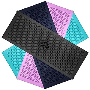 Clever Yoga Mat Towel Non-Slip for Hot Yoga. Grippy Double Sided Suede Microfiber Towel Non-Slip Grip. Multifunctional - No Slip Yoga Mat Towel - Mat Cover - The Travel Yoga Mat Non Slip