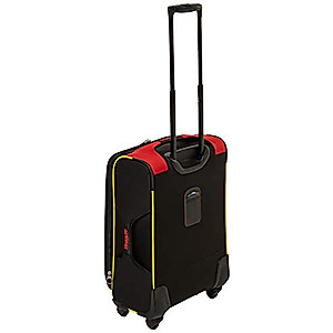 American Tourister Disney Softside Luggage with Spinner Wheels, Mickey Mouse Pants, Checked-Medium 21-Inch