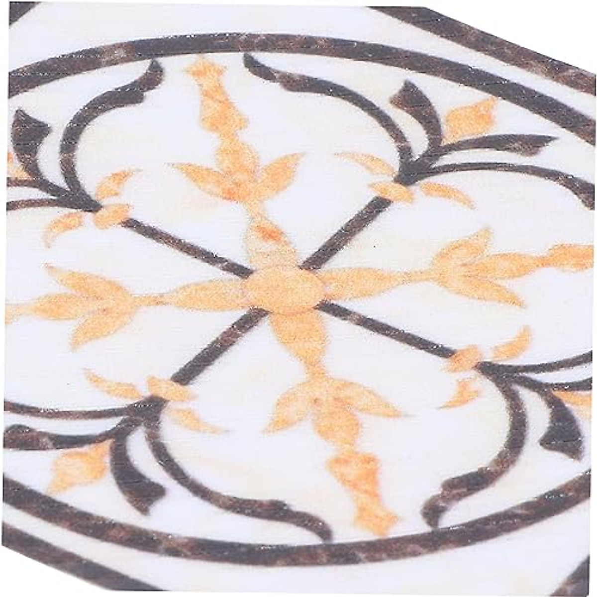 [Waterproof Tile Stickers - 20PCS Diagonal Self-Adhesive Floor Stickers for Living Room Decor - DIY Waterproof Floor Decoration Stickers]