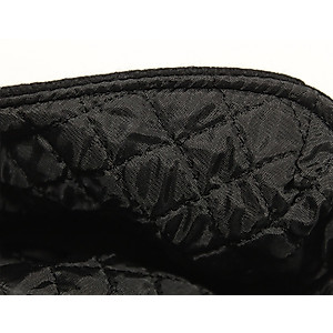 Biddy Murphy Men's Irish Newsboy 100% Wool Flat Cap, Warm Tuck-Away Ear Flaps, Black, Large