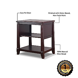 Sorelle Furniture Berkley Baby Dresser – Dresser for Nursery, Kids Bedroom Furniture, Dresser Drawers, Nightstand for Child’s Room with Drawers, Nursery Furniture for Infant