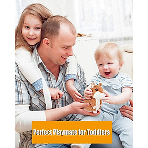 Ayeboovi Toddler Toys Talking Hamster Repeats What You Say Baby Toys Interactive Fun Toys Birthday Gift for Kids Stocking Stuffers for 3 4 5+ Year Old Girls Boys