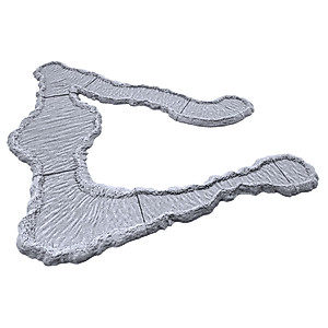 Modular Waterways, 3D Printed Tabletop RPG Scenery and Wargame Terrain for 28mm Miniatures