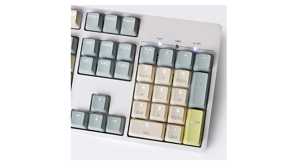 HFSECURITY Canvas PBT Backlit Keycaps for Gaming Keyboards