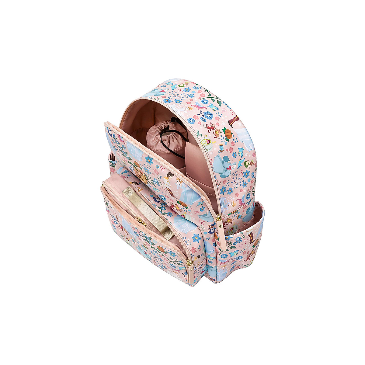 Petunia Pickle Bottom District Backpack,Baby Bag,Baby Diaper Bag for Parents,Baby Backpack Diaper Bag,Stylish, Spacious Backpack for On-The-Go Modern Moms & Dads, One Size, Drawstring