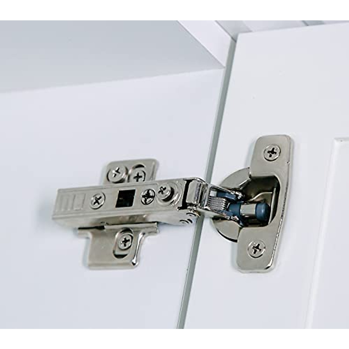 Hushed Hardware 20 Pack Frameless Full Overlay Adjustable Closing Speed Soft Close Cabinet Hinges. Premium Soft Close Hinges for Kitchen Cabinets. Self-Closing Door Hinges for Cabinet Door.