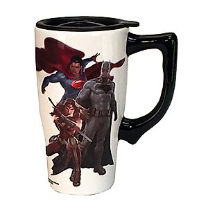 Spoontiques"Dawn of Justice char" Travel Mug, Multicolor