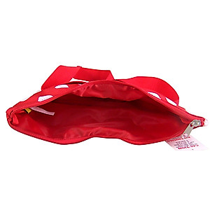 Minnie Mouse Bow Zippered Fanny Pack, 12 Inch