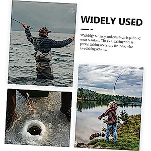 CLISPEED Braided Fishing Line Red Fishing Line Red Braided Fishing Line Outdoor Fishing Equipment Braid Fishing Lines Fishing String The Main Line Taiwan Fishing Fishing Reel Fishing Wire