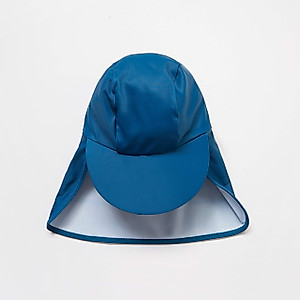 Baby Boys Sunsuits/Swimwear UPF 50+ Sun Protection One Piece Full-Length Zipper Swimsuits with Sun Cap. (Watercolor, 18-24Months)