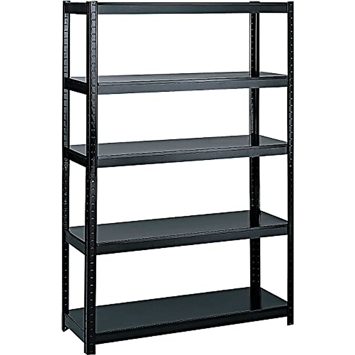 Safco 5244Bl Boltless Steel Shelving Five-Shelf 48W X 24D X 72H Black (Saf5244bl)