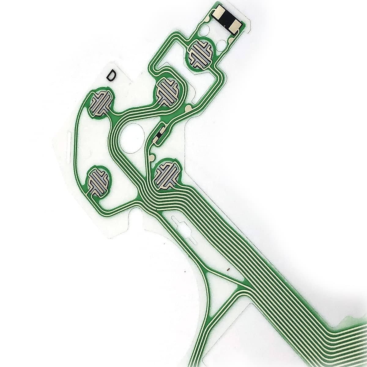 FainWan Flex Ribbon Conductive Film Keypad Compatible with PlayStation PS4 Pro Controller Dualshock 4 JDS-050 / JDS-055 Incl (+) Screwdriver