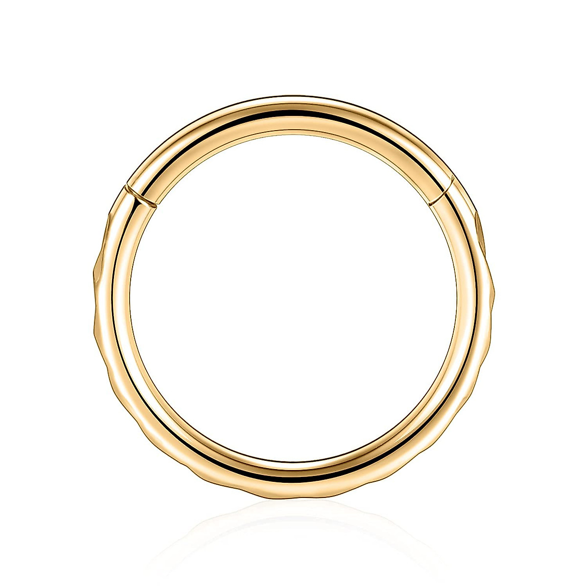 6mm Nose Hoop 16g Cartilage Earring Hoop Nose Rings 16 Gauge Nose Ring Hoop Tragus Earring Daith Earrings Forward Helix Earring Rook Earrings Snug Earring Nose Piercing Jewelry Septum Ring Gold