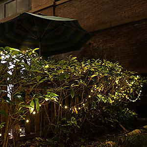 shinar Solar String Lights Outdoor, 400LEDs/150ft IP67 Waterproof 8 Lighting Modes, Solar Fairy Light, Solar Powered Christmas Lights for Garden Yard, Patio, Wedding, Christmas (warmwhite)