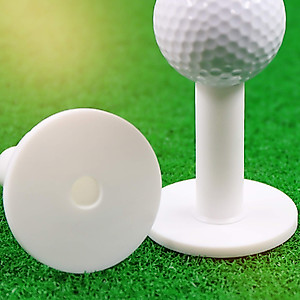 CHAMPKEY Premium Rubber Golf Tees | Excellent Durability and Stability Rubber Tees | for Golf Hitting Mats and Outdoor Training