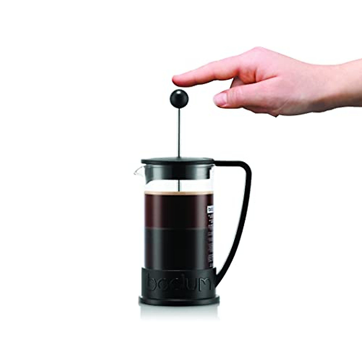 Bodum Brazil French Press Coffee and Tea Maker, 12 oz, Black