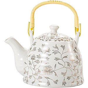 Home office keep warm Heat-resistant kettle retro Gas kettle Teapot Stainless Steel hot water
