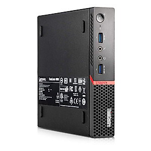Lenovo ThinkCentre M900 Tiny Desktop, Quad Core i7 6700T 2.8Ghz, 16GB DDR4, 256GB NVMe PCIe SSD, Windows 10 Pro (Renewed)