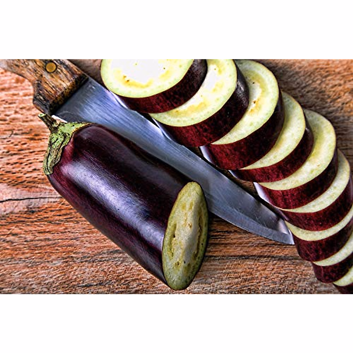 RAISE ME UP: Seeds Black Eggplant Long Pop Non GMO Heirloom
