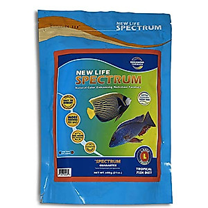New Life Spectrum Spectrum Large 3mm Pellet Bag for Fresh & Saltwater Fish, 600g