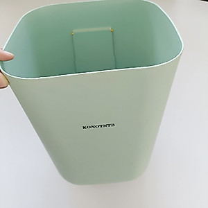 KONOTNTB- Plastic bins, Classic Garbage Container Recycle Bin for Bathroom, Bedroom, Kitchen
