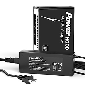 PowerHOOD 90W AC/DC Adapter Compatible with Acer Swift X SFX14-41G-R1S6 NX.AU3AA.001 14" Creator Laptop PC 19V 4.74A 90watt 90 Watt Power Supply Cord Battery Charger Cable PSU Mains