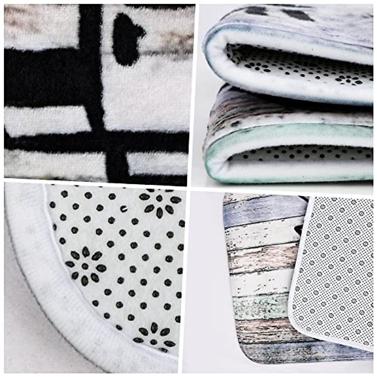 16x24 inches Happy Camper Non-Slip Doormat Bath Mat,Entrance Rug for Front Door Kitchen Floor Bath Tub Bedroom