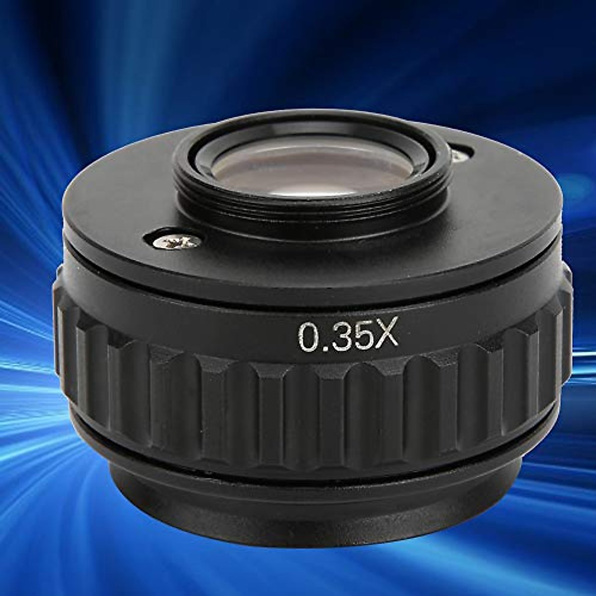 0.35X Microscope Adapter，CTV Microscope Lens Camera Interface Adapters，Mount Lens Adapter Microscope Accessory，for Trinocular Stereo Microscope