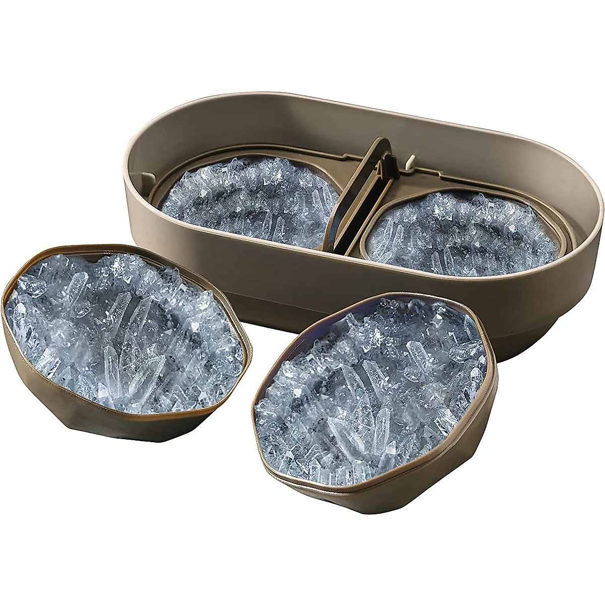 4M Deluxe Crystal Growing Combo Steam Science Kit from STEAM Powered Kids, For Boys & Girls Ages 10+