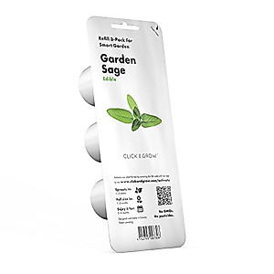 Click and Grow Smart Garden Garden Sage Plant Pods, 3-Pack