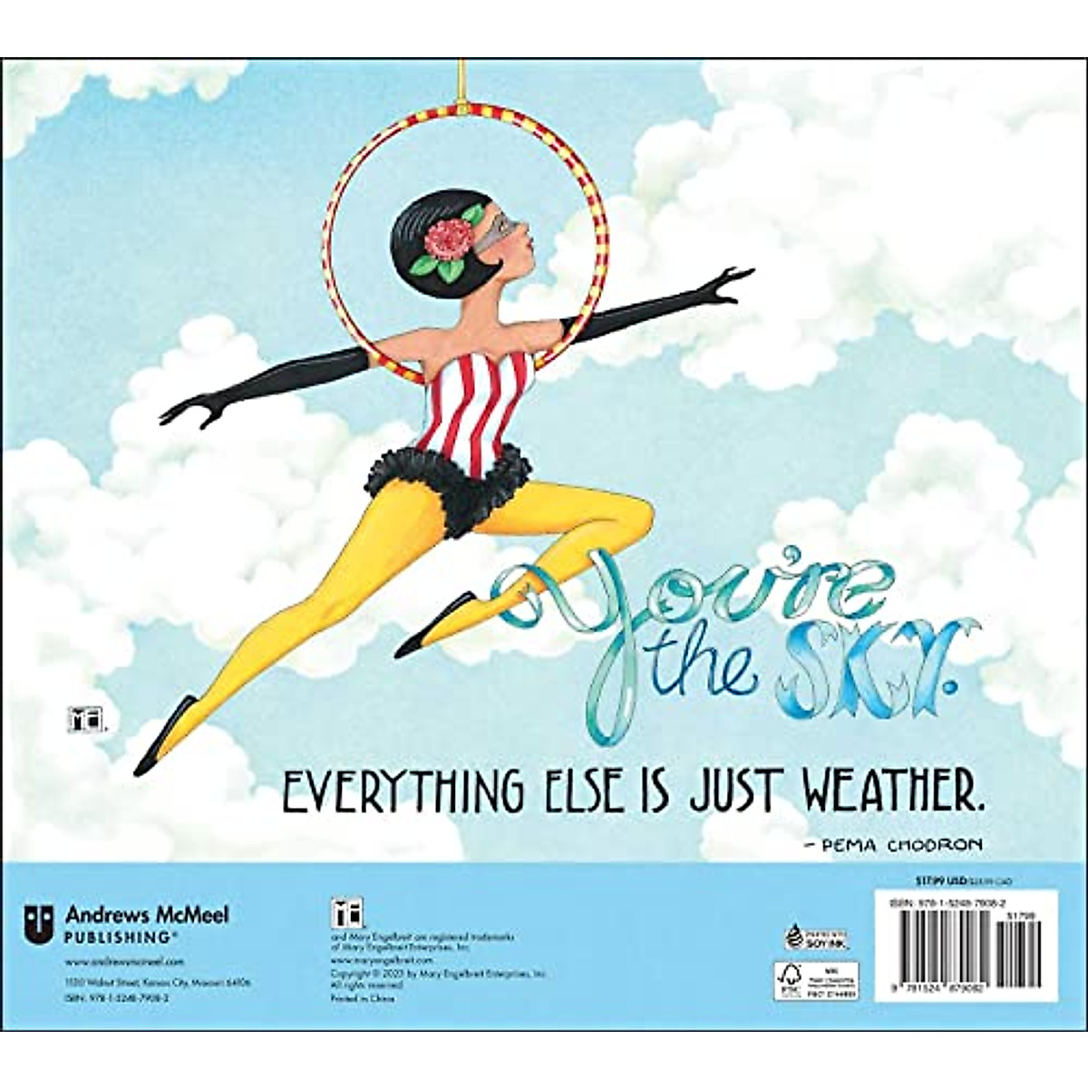 Mary Engelbreit's 2024 Deluxe Wall Calendar: A Little Pick ME Up