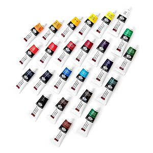 Royal & Langnickel WAT24 Watercolor Artist Tube Paint, 12ml, Pack of 24 colors