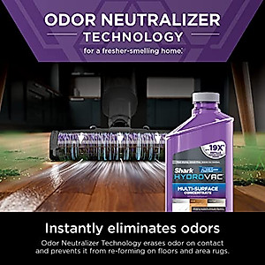 Shark HydroVac Multi-Surface Concentrate with Odor Neutralizer for Hard Floors & Area Rugs