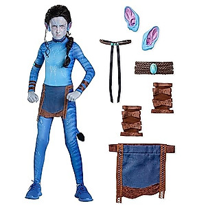Spirit Halloween Avatar The Way of Water Kids Jake Sully Costume - S | Officially Licensed | Couples Costumes